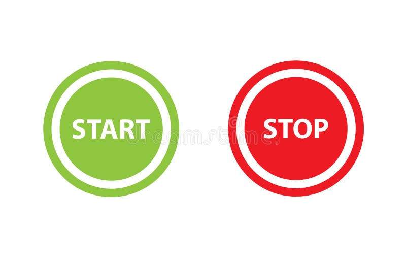 Start Stop Pause Vector Stock Illustrations – 3,923 Start Stop Pause ...