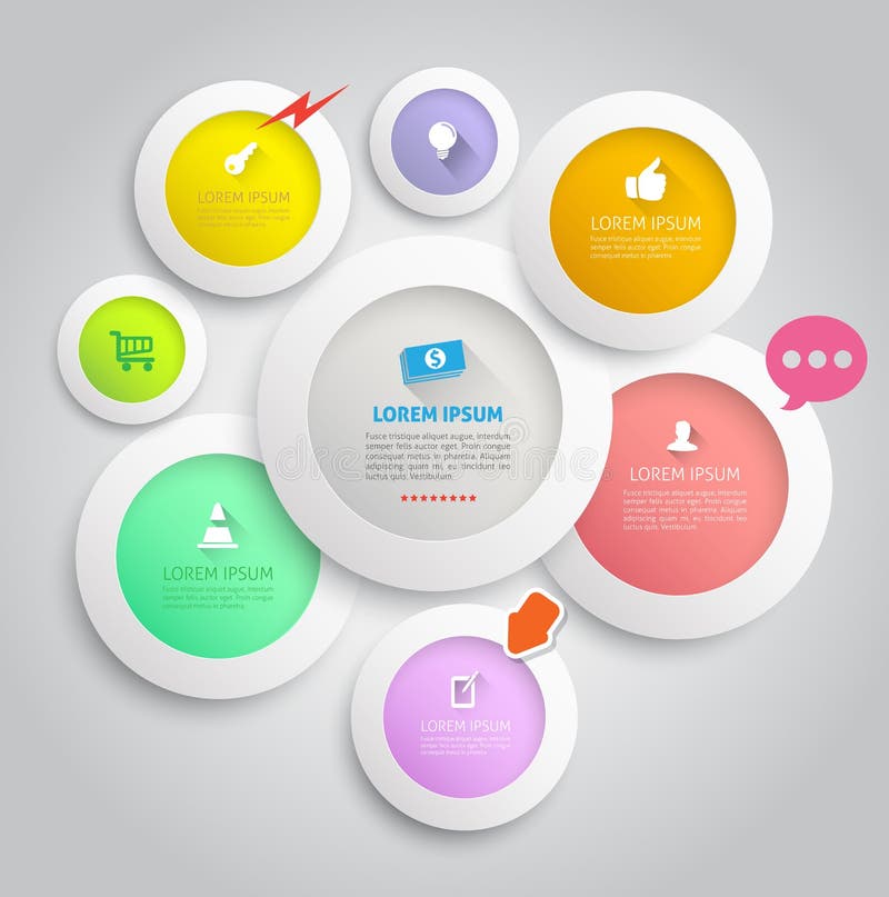 Circle group design set stock vector. Illustration of frame - 31543136