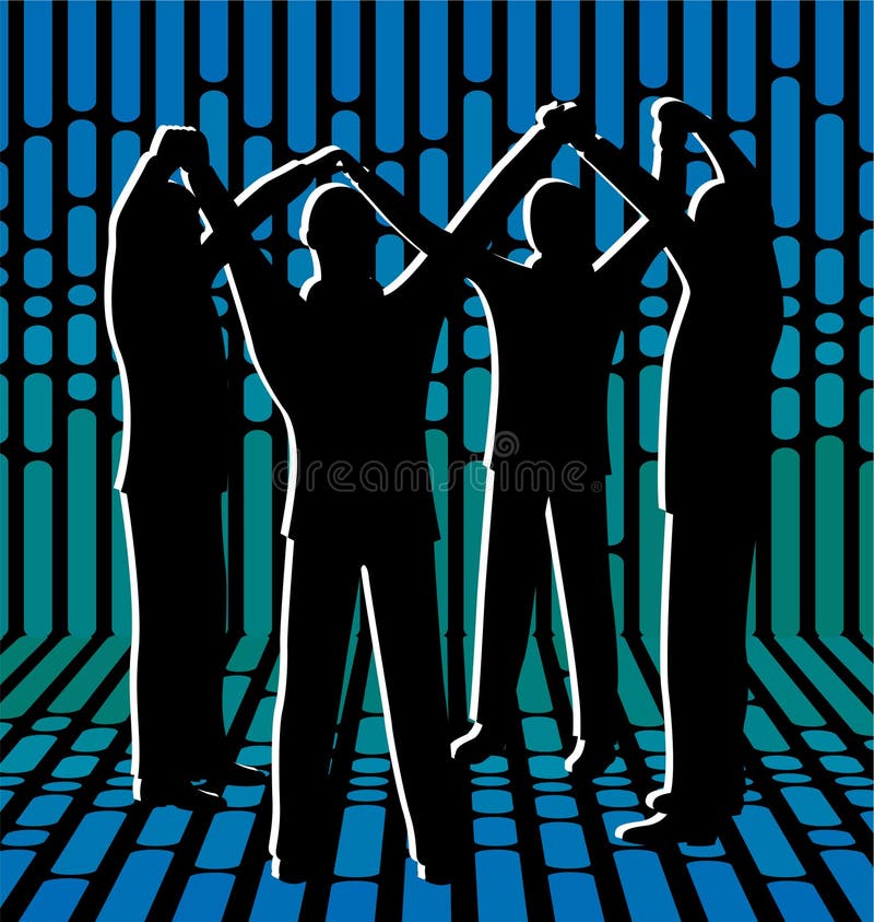 People circle multisex stock vector. Illustration of party - 2218109