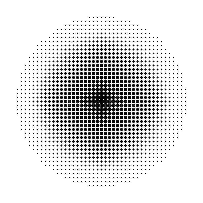 Circle Halftone Geometric Shapes, Dot Abstract Background, Minimal ...