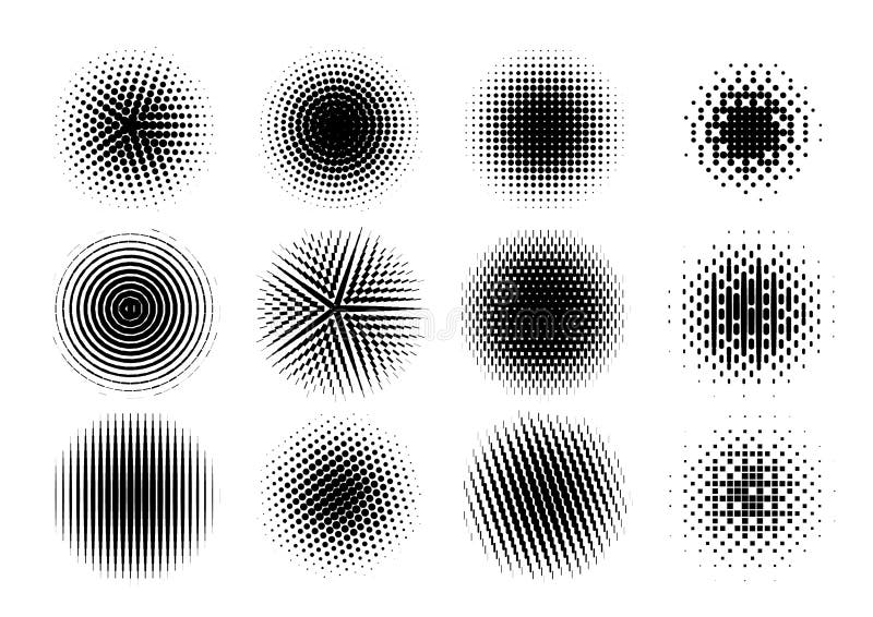 Circle Halftone Stock Illustrations – 185,600 Circle Halftone Stock ...