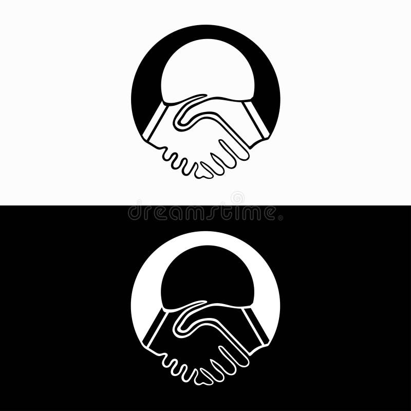 Circle Hand Vector Logo Design Stock Vector - Illustration of ...