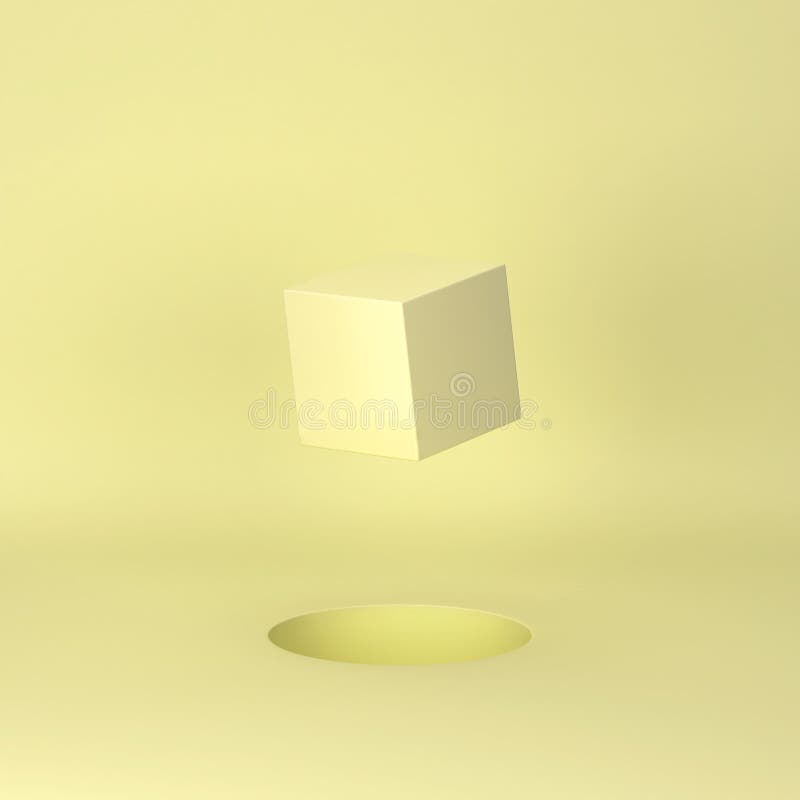 Circle hole in a floor stock illustration. Illustration of idea - 185962544