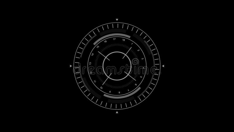 PNG Alpha.Circle HUD Technological Futuristic Elements.Sci Fi Circle ...