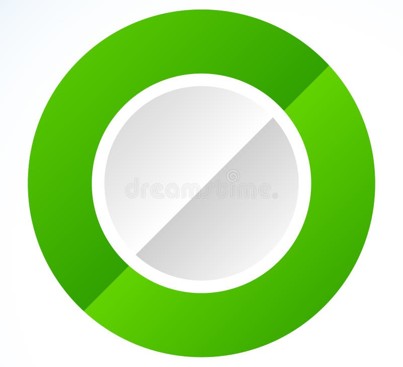 Circle Icon with Blank Space. Blank Circle Design Element Set Stock ...