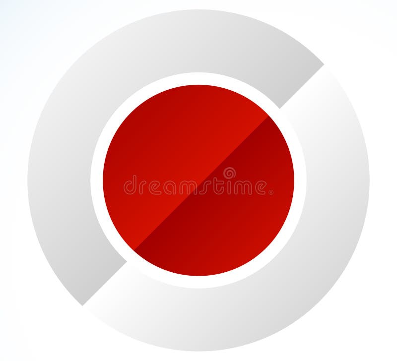 Circle Icon with Blank Space. Blank Circle Design Element Set Stock ...