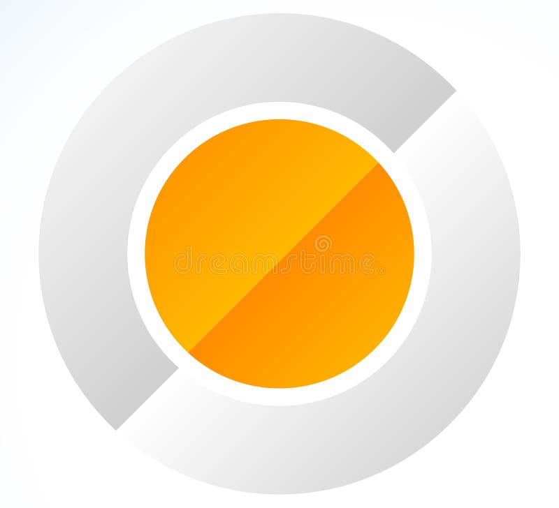 Circle Icon with Blank Space. Blank Circle Design Element Set Stock ...