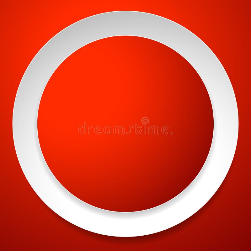 Circle Icon with Blank Space. Blank Circle Design Element Set Stock ...