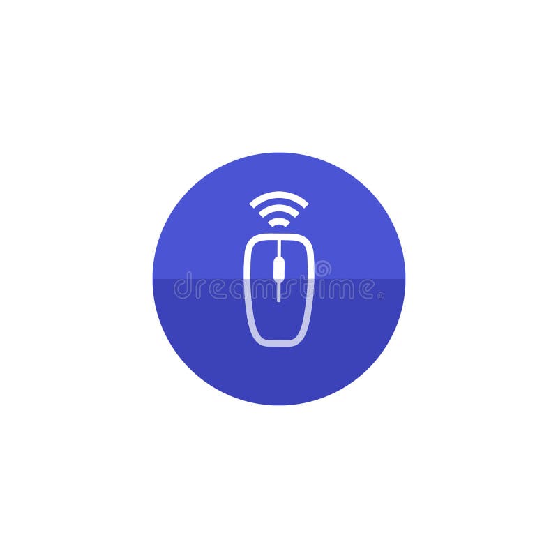 Circle Icon - Computer Mouse Stock Vector - Illustration of color ...