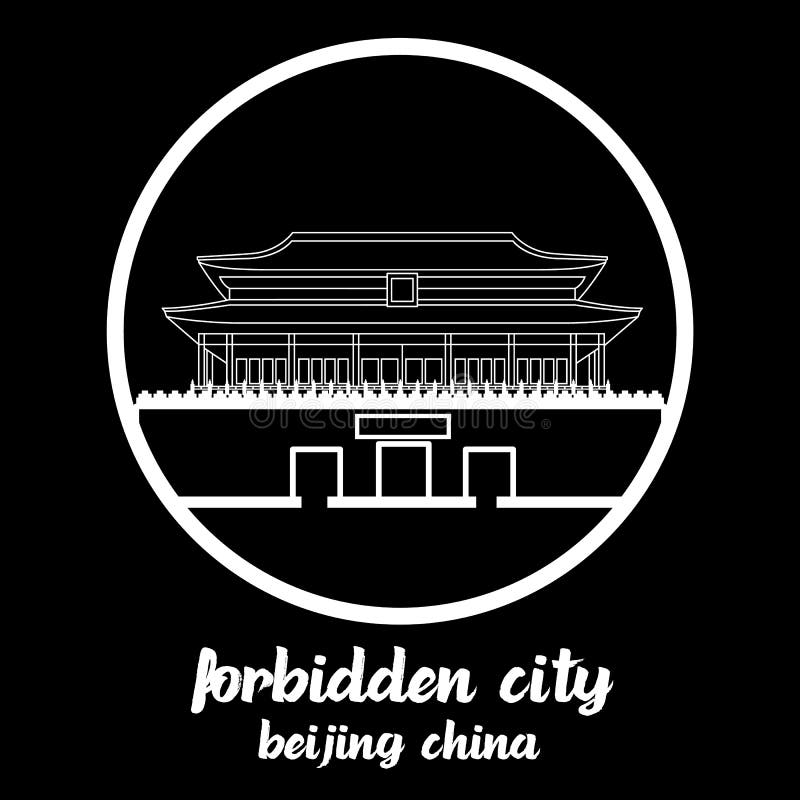 Imperial Palace Forbidden City Stock Illustrations – 241 Imperial ...