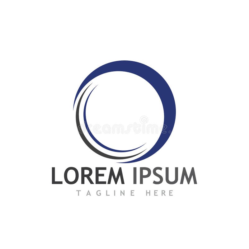Circle Icon Logo Vector Design Template Illustration Stock Vector ...
