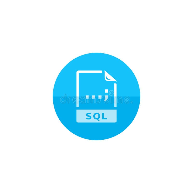 Circle Icon - SQL File Format Stock Vector - Illustration of code ... Circle Icon - SQL File Format Stock Vector - Illustration of code ...