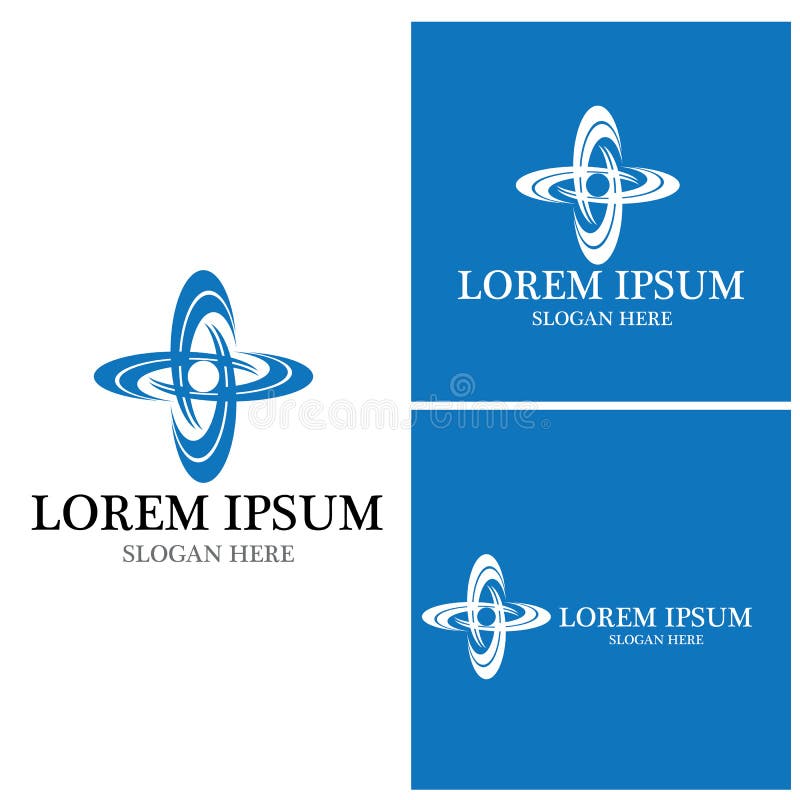 Circle Icon and Symbol Vector Template Stock Vector - Illustration of ...