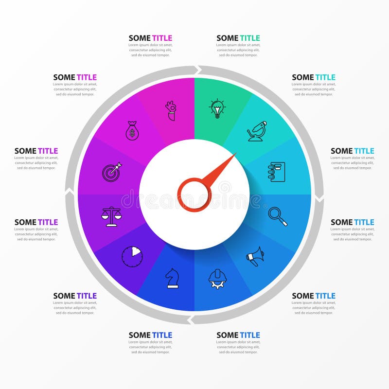 12 Steps Infographic Stock Illustrations – 636 12 Steps Infographic ...