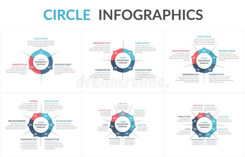 Circle Infographics stock vector. Illustration of infochart - 189299554