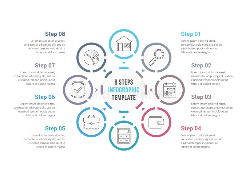 Infographics Eight Steps Stock Illustrations – 1,745 Infographics Eight ...