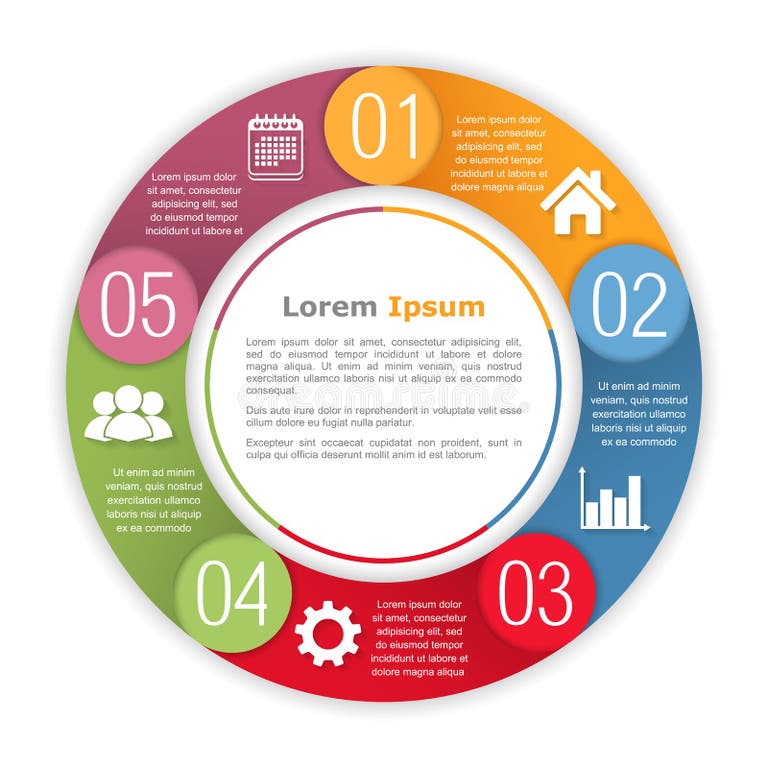 Circle Infographics Five Elements Stock Illustrations – 1,456 Circle Infographics Five Elements ...