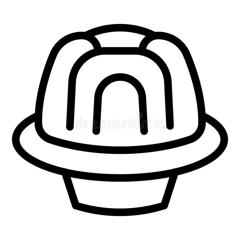 Circle Jelly Icon Outline Vector. Gum Dessert Stock Vector ...