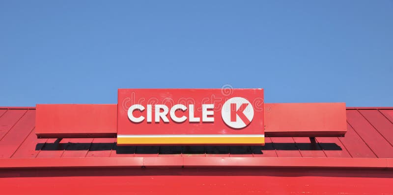Circle K service station editorial stock photo. Image of petrol - 72803173