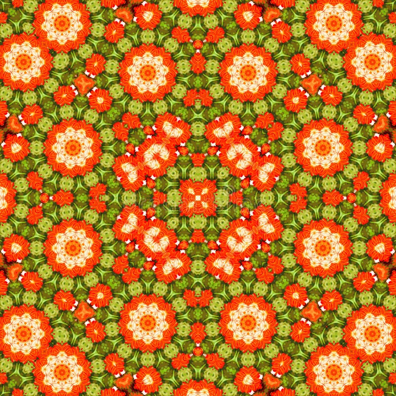 Circle Kaleidoscopic Synthetic Art Background, Complex Geometry Stock ...
