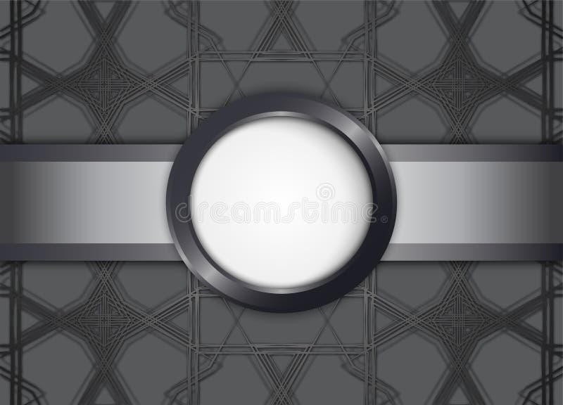 Circle Label and Abstract Background. Stock Vector - Illustration of ...