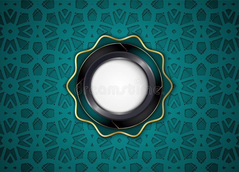 Circle Label and Abstract Background Stock Vector - Illustration of ...