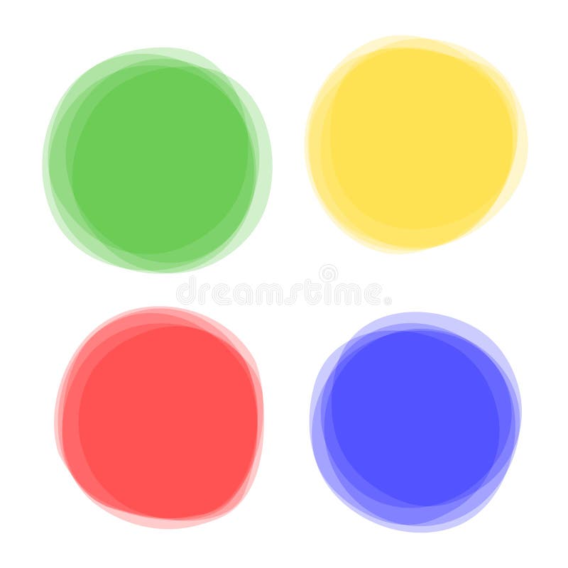 Circle Labels - Tags - Stickers Set Stock Vector - Illustration of ...