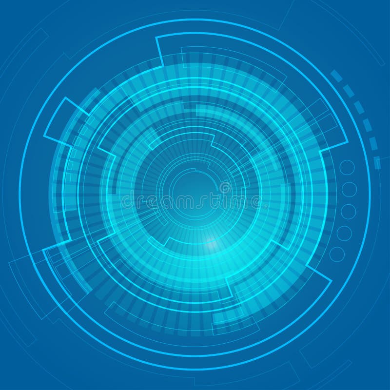 Circle light stock vector. Illustration of display, information - 76233213