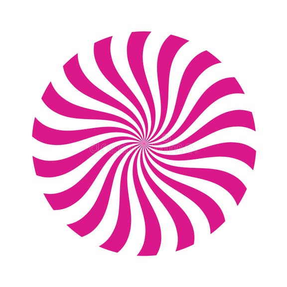 Circle Line Barbie. Sunshine Light Ray. Pink Beam Isolated on White ...