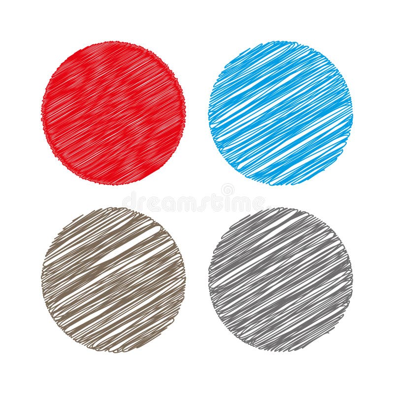 Circle Line Red Scribble Stock Illustrations – 2,663 Circle Line Red ...