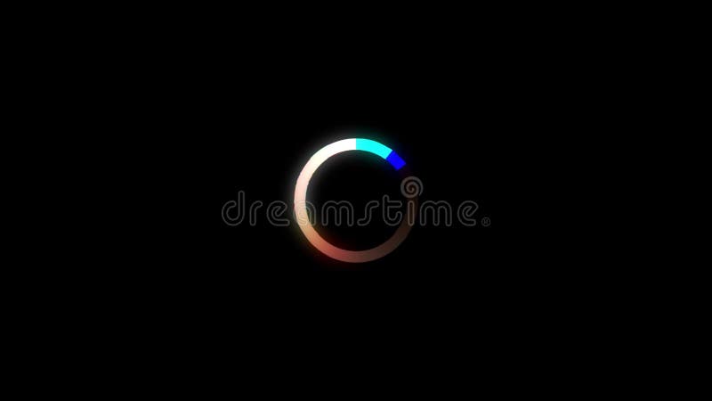 Circle Loading Animation with Glitch Effect. Stock Video - Video of ... Circle Loading Animation with Glitch Effect. Stock Video - Video of ...