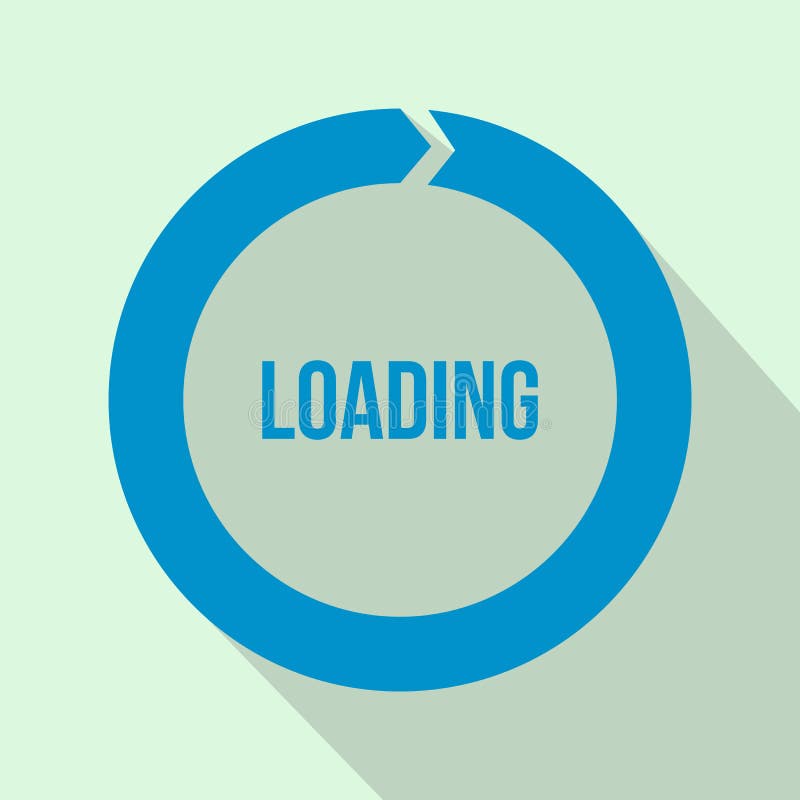Flat Loading Circle Stock Illustrations – 3,117 Flat Loading Circle ...