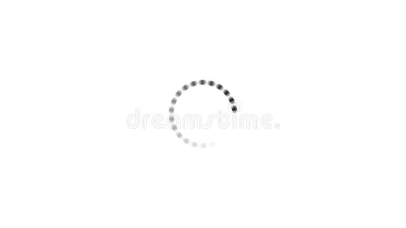 Circle Loading Icon Loop Loading Icon with a 60fps White Background Stock Video - Video of ...