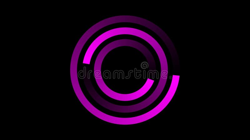 Circle Loading Icon Loop Out Animation With Dark Background Stock Video Video Of Design