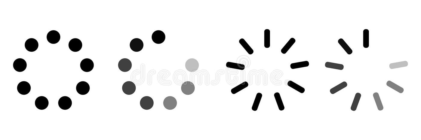 Circle Loading Icon Stock Illustrations – 12,112 Circle Loading Icon ...