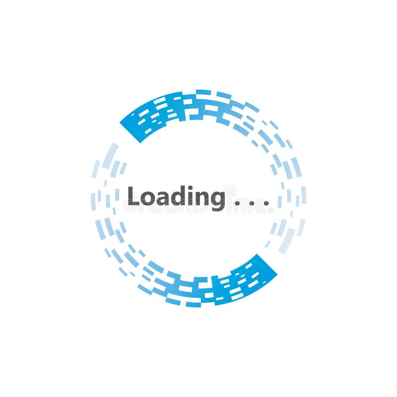 Circle Loading Spinning Progress Upload Template Buffering Waiting ...