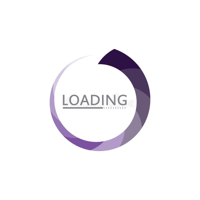 Circle Loading Spinning Website Template Buffering Waiting Indicator ...
