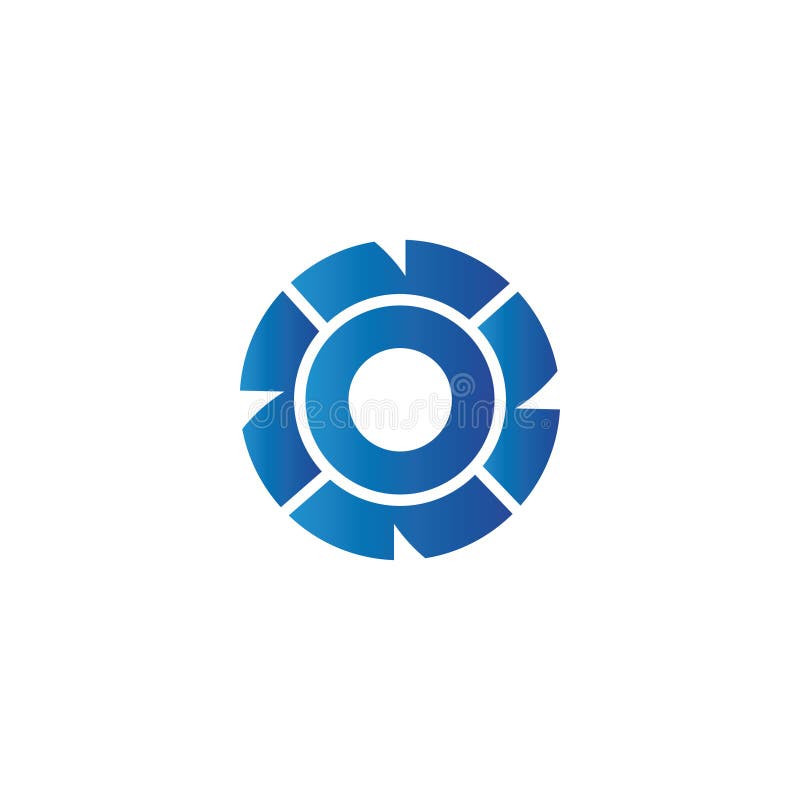 Circle Logo Setting New Design Vector Illustration Stock Image ...