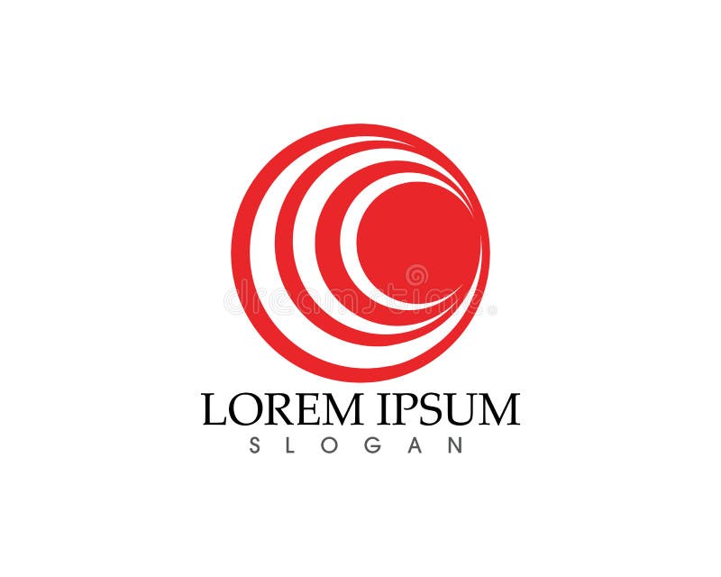 Circle Logo and Symbols Vector Icons Template Stock Vector ...