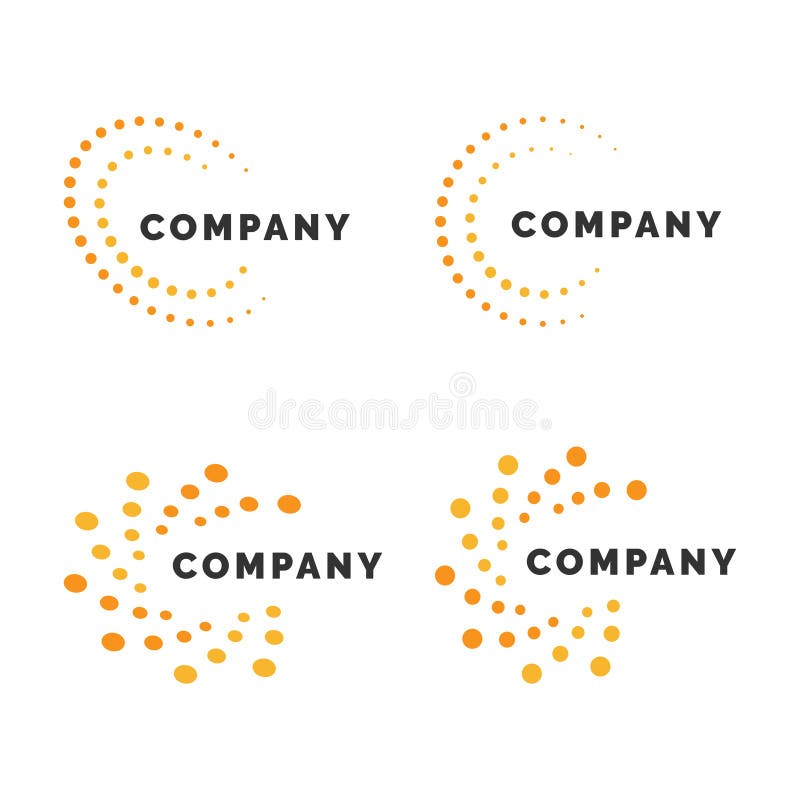 Circle Logo Template. Circular Icon Design. Stock Vector - Illustration ...