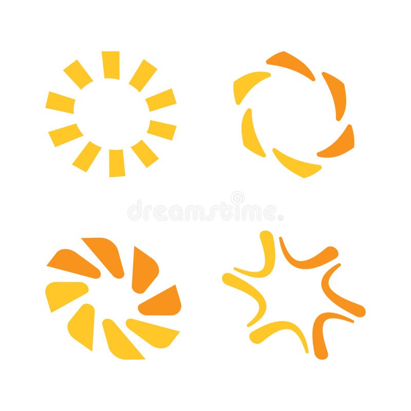 Circle Logo Template. Circular Icon Design. Stock Vector - Illustration ...