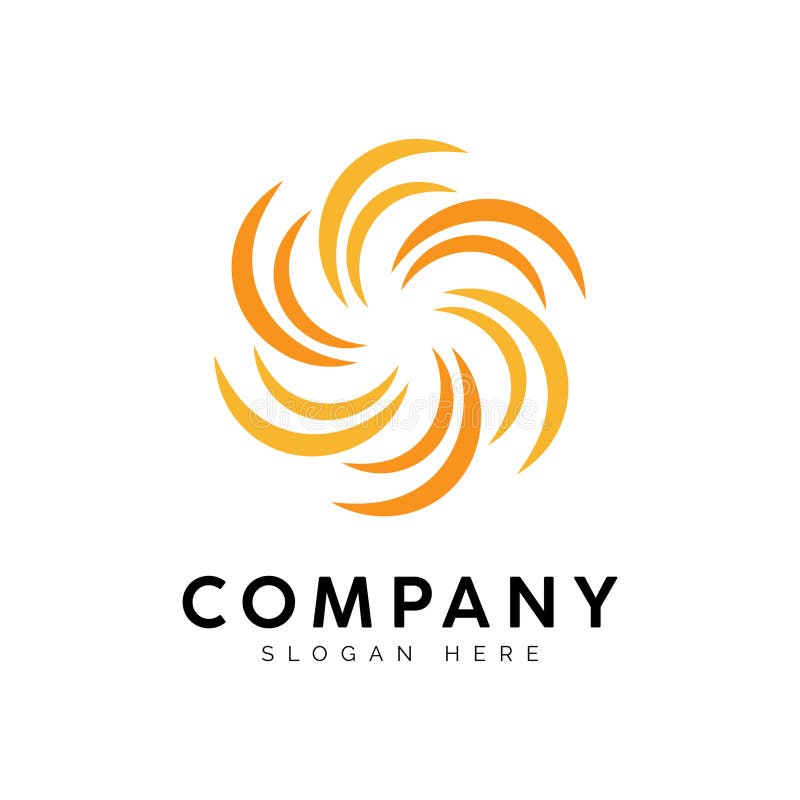 Circle Logo Template. Circular Icon Design. Stock Vector - Illustration ...