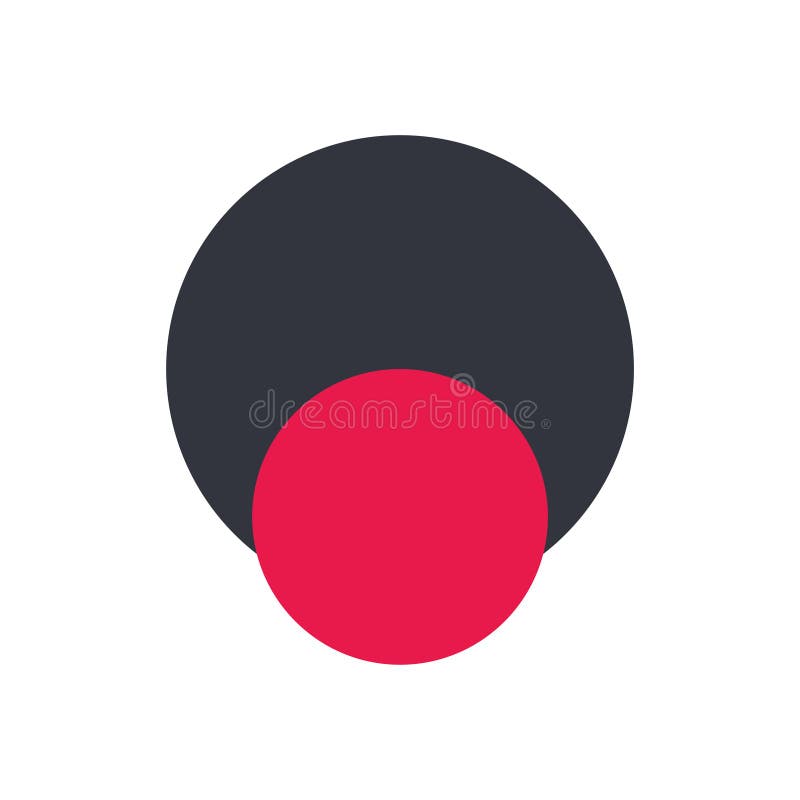 Circle Logo Template Icon stock vector. Illustration of template ...