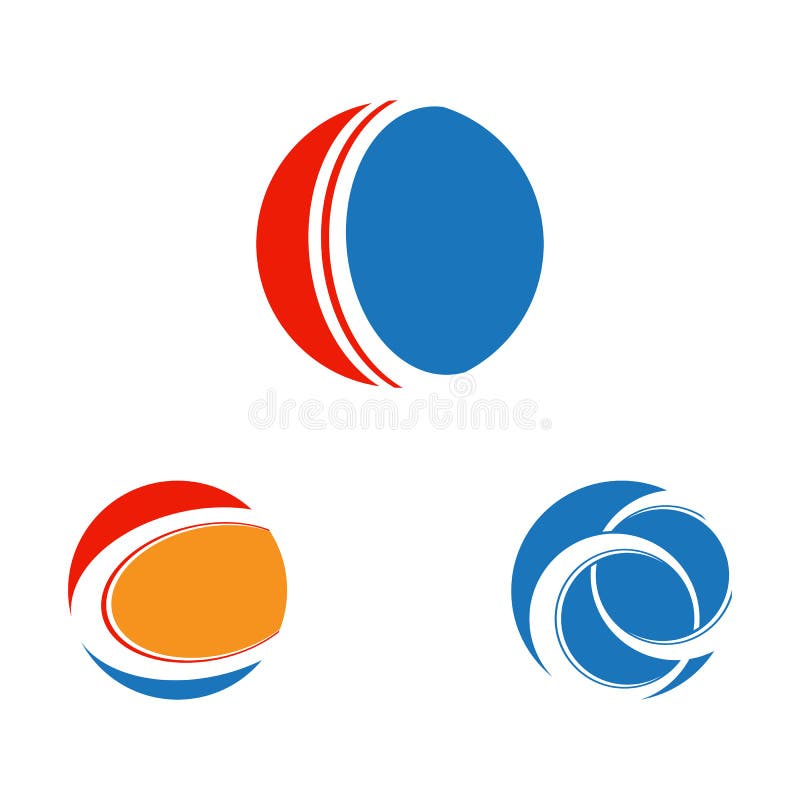 Circle Logo Template Vector Design Stock Vector - Illustration of idea ...