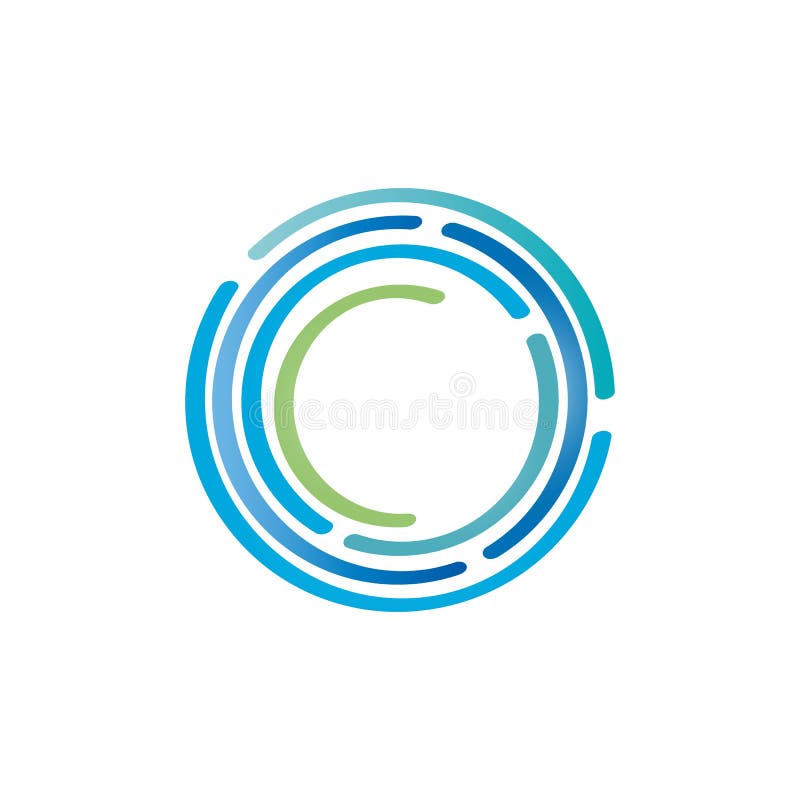 Circle Logo Vector Design Icon Stock Vector - Illustration of symbol ...