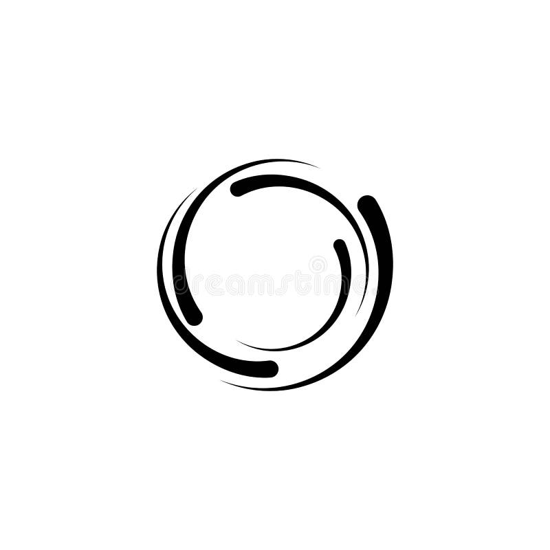 Set of Abstract Circle Logo Stock Vector - Illustration of corporate ...