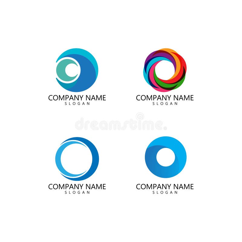 Circle logo vector stock vector. Illustration of corporate - 200691622