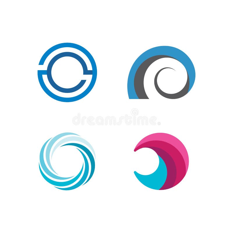 Circle logo vector stock vector. Illustration of element - 198423815
