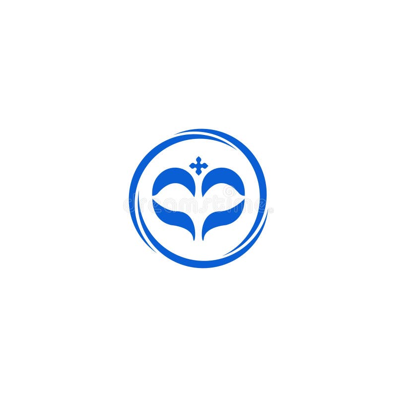 Circle Love and Hand Care Vector Logo Template Stock Vector ...