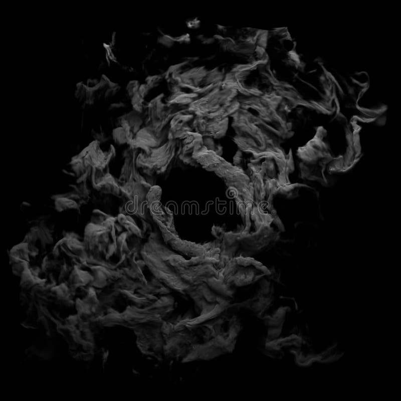 Circle of smoke stock illustration. Illustration of circle - 174577429